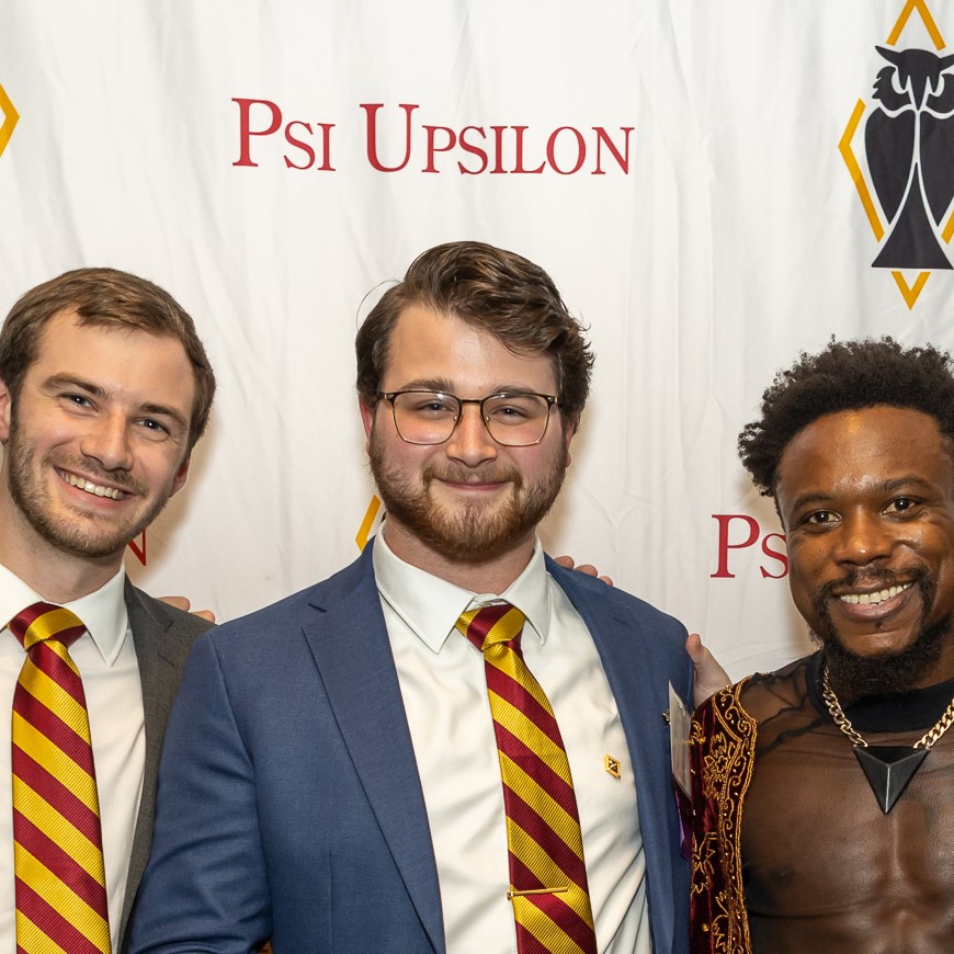 New Members Of The Executive Council Elected Psi Upsilon Fraternity